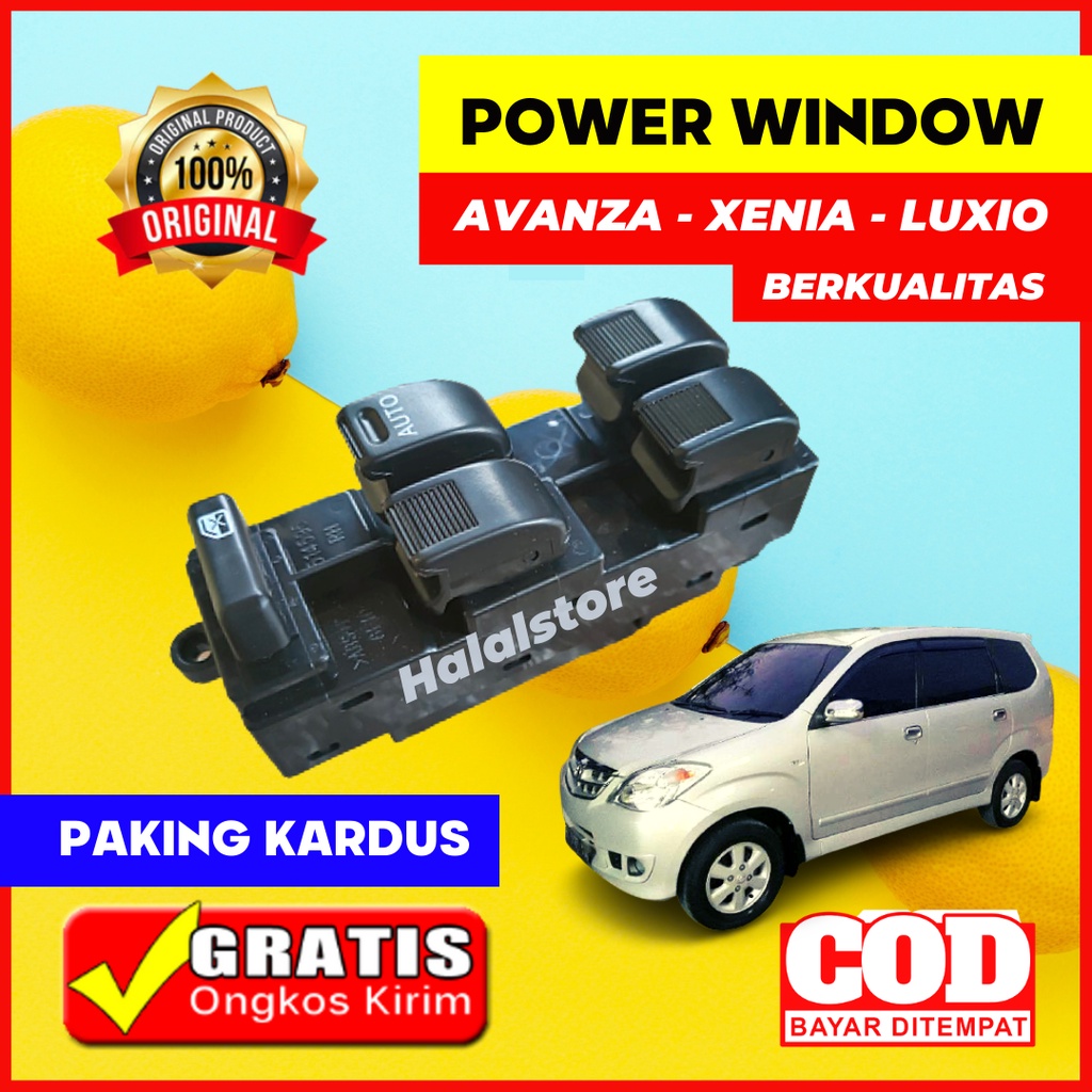 Jual Saklar Power Window Avanza Xenia Luxio sampai Tahun 2011 Master ...