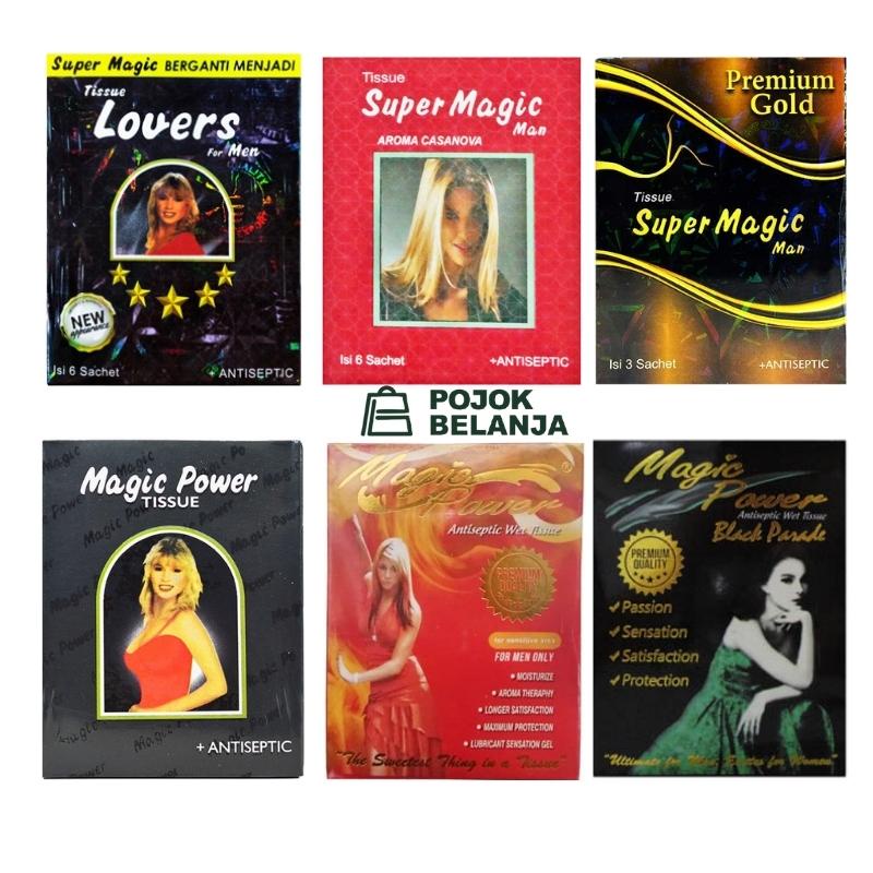 Jual Tissue magic Man Tisu magic power Sutra Tisu Plus Tissue Premium ...