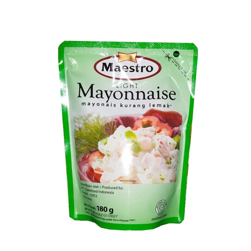 Jual Mayonnaise Maestro 180 Gram (SEDANG) / mayonais / Mayones | Shopee Indonesia