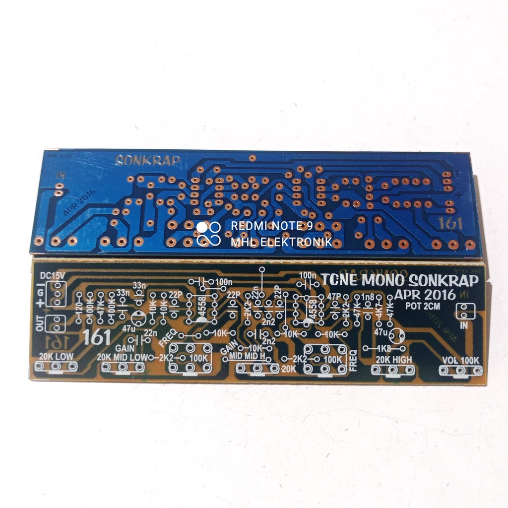 Jual PCB Tone Control Mono SONKRAP Tipe 161 | Shopee Indonesia