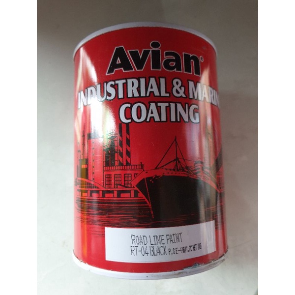 Jual Cat marka jalan kolam road line warna hitam avian | Shopee Indonesia