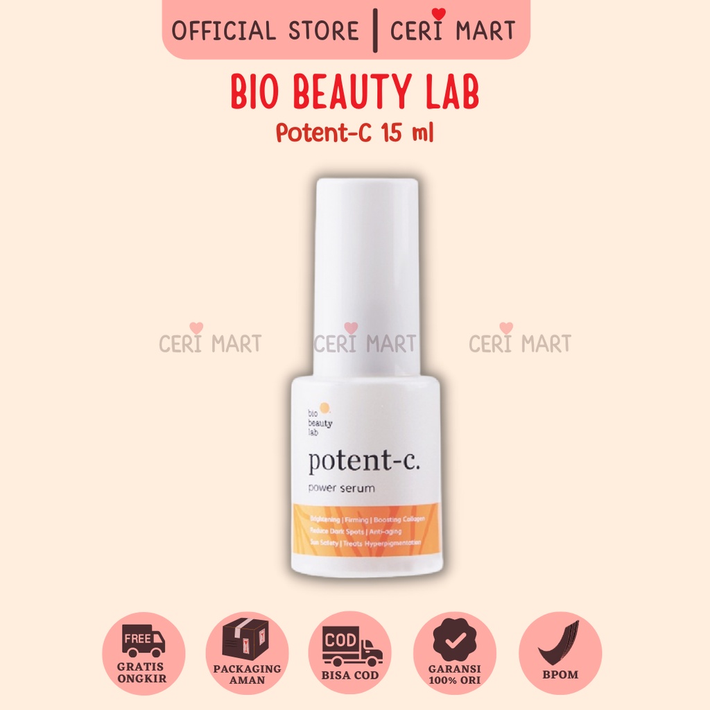 Jual Bio Beauty Lab Potent-C Power Serum 15ml BBL Luxurious Acne ...