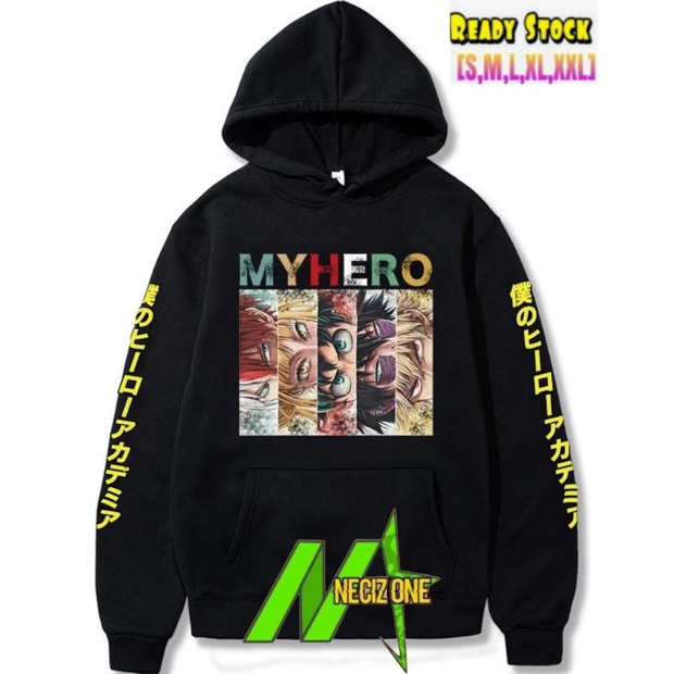 Jual HOODIE JUMPER UNISEX ANIME JEPANG BNHA BOKU NO HERO ACADEMIA TOGA ...