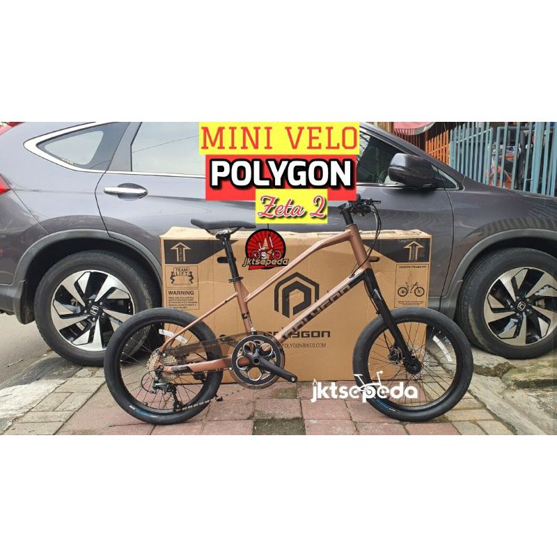 Jual Sepeda Mini Velo Polygon Zeta 2 | Shopee Indonesia