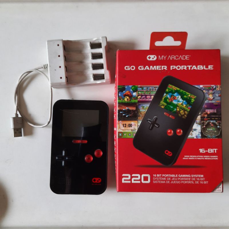 Jual Game Portable My Arcade Go Gamer Portable 220 Games 16 Bit ...