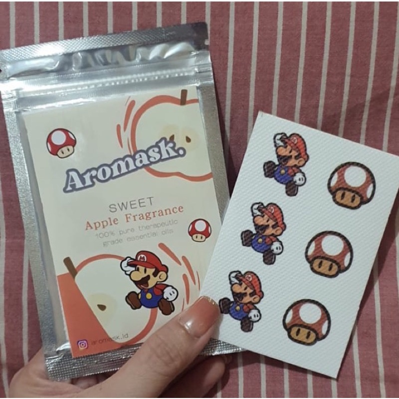 Jual Stiker Aroma Patch Aromask Sweet Apple | Shopee Indonesia