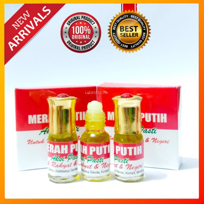 Jual Minyak MERAH PUTIH Minyak Terapi, Minyak Herbal, Minyak Angin ...