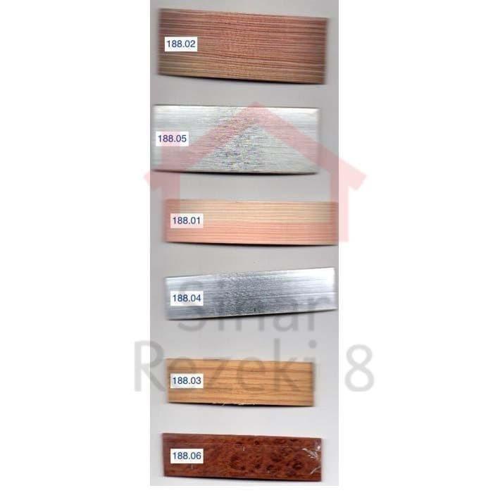 Jual Edging HPL XY 2029 22 mm Coklat Tua Serat Urat Kayu Woodgrain taco ...