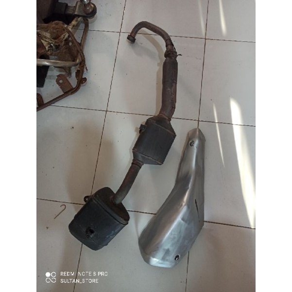 Jual knalpot standar Honda CBR 150 CBR150 CBU old Thailand Original ...