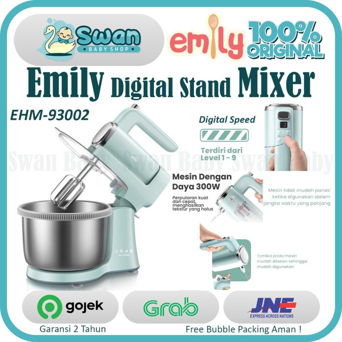 Jual Emily Digital Stand Mixer 4L / Stand Mixer Digital Multifungsi ...