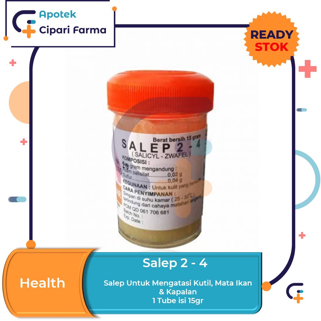 Jual Salep 2-4 Salep Kulit | Kutil | Kapalan | Kutu Air | Gatal isi ...