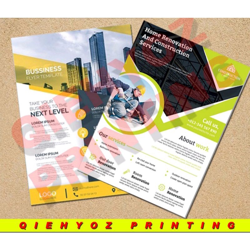 Jual BROSUR AC260 1 rim size A4 | Shopee Indonesia