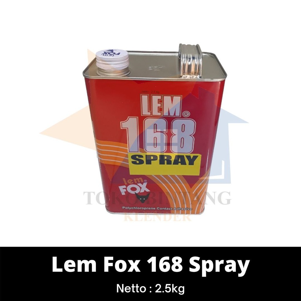 Jual Fox Lem 168 Spray Galon 2.5 KG | Shopee Indonesia