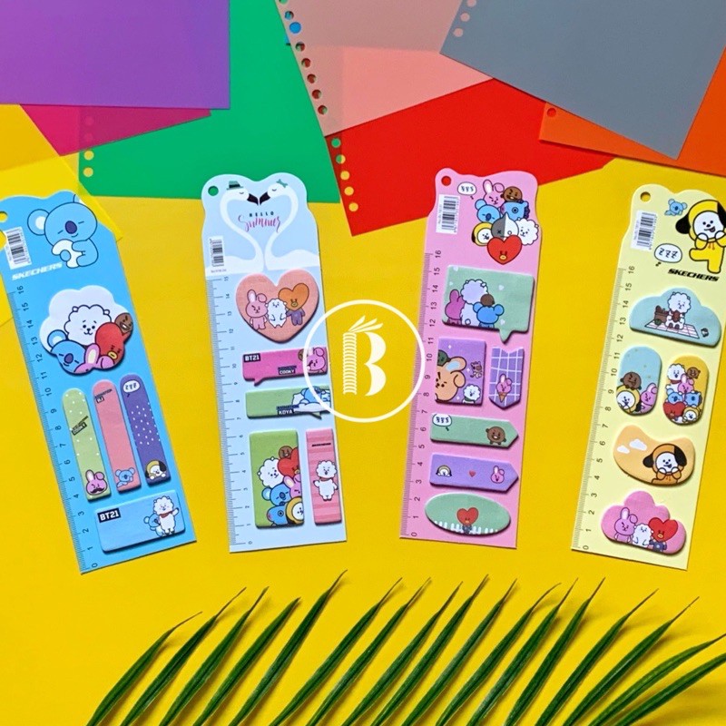 Jual Bindermu Sticky Note BT KPOP Chibi Kartun Kertas Memo Tempel Post ...