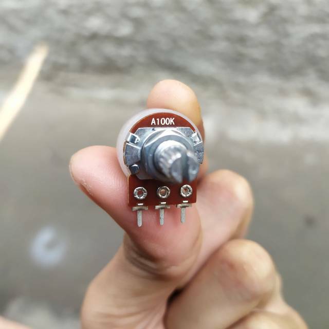 Jual Potensio A100K Alpha Plus untuk DIY efek ampli modifikasi ...