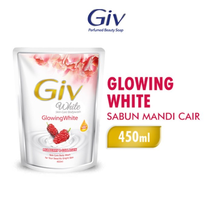 Jual GIV Body Wash Mulberry Pouch 450ml | Shopee Indonesia