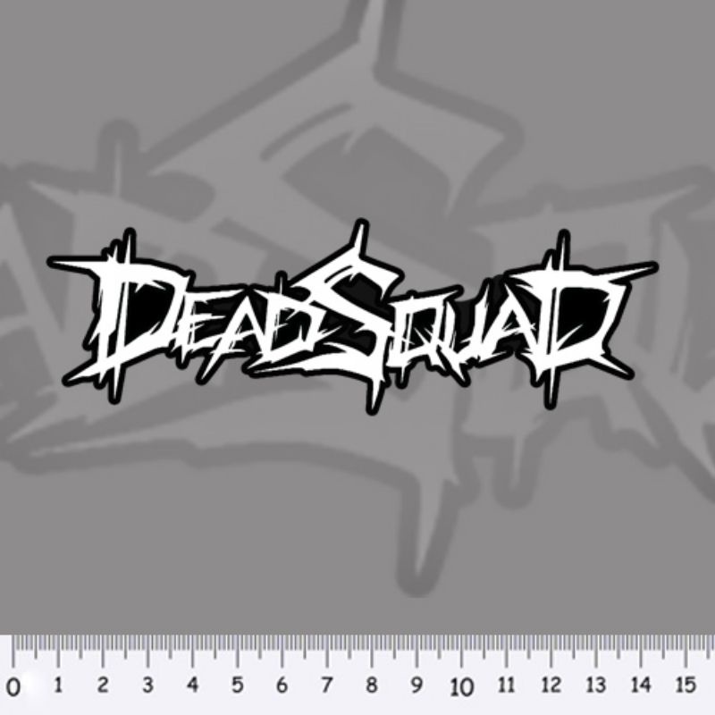 Jual Sticker Deadsquad Logo cutting pola | ukuran large | anti air ...
