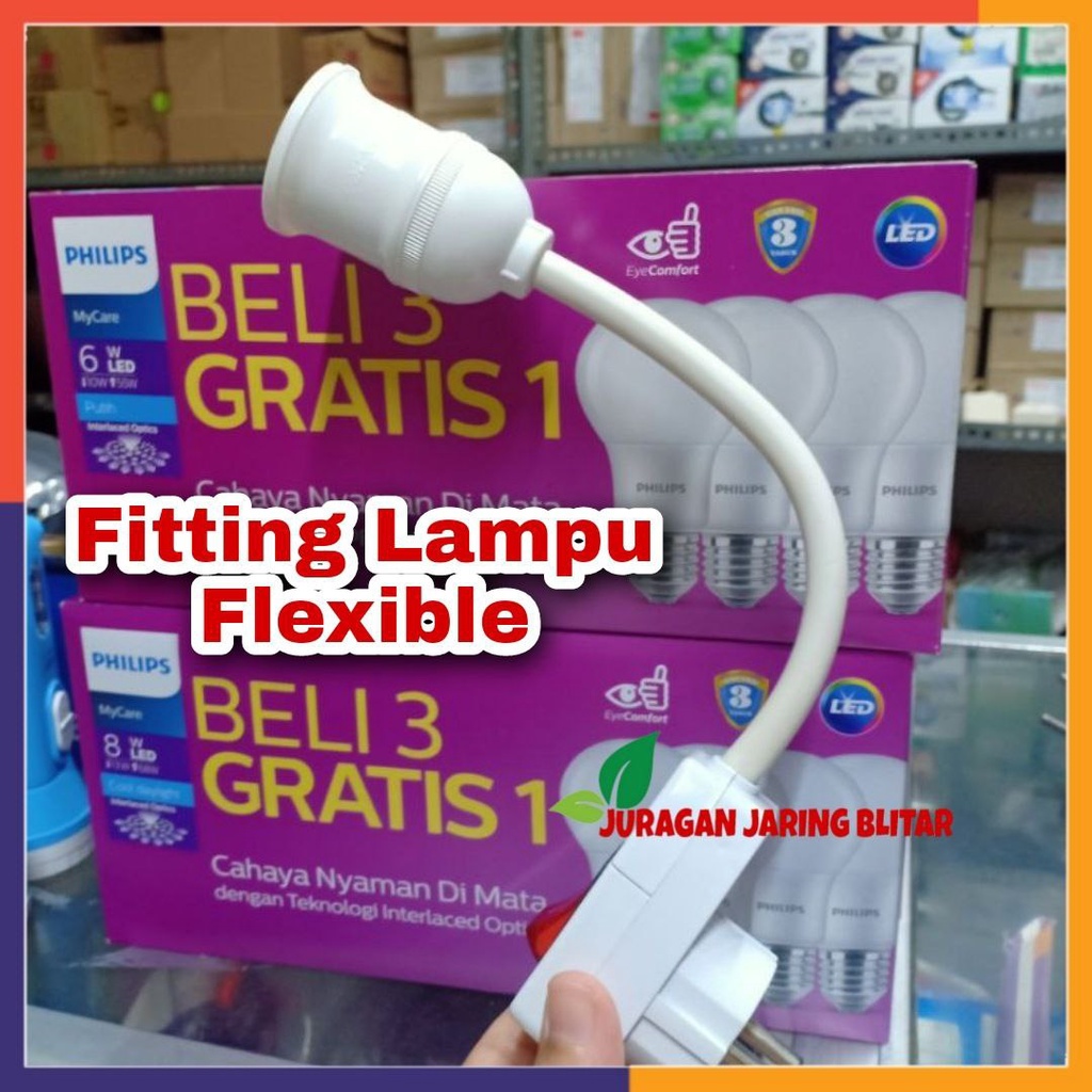 Jual Fitting Lampu Flexibel / Fitting lampu Colok / Lampu Tidur ...