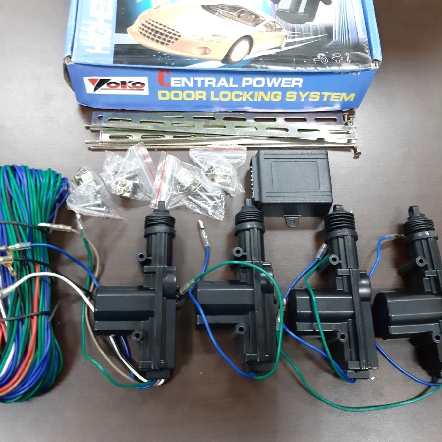 Jual Central lock mobil 4 pintu YOKO | Shopee Indonesia