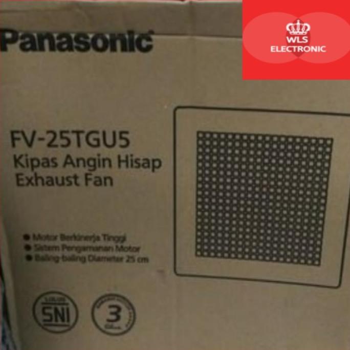 Jual PANASONIC EXHAUST FAN FV 25 TGU PLAFON 10 INCH KIPAS ANGIN HISAP ...