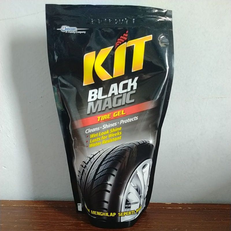 Jual Kit Black Magic Tire Gel / Semir Ban Pouch 200ml | Shopee Indonesia