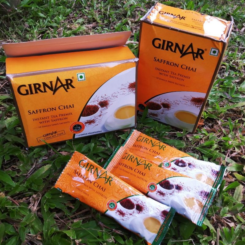 Jual Girnar Saffron Chai / Teh Saffron India instant | Shopee Indonesia