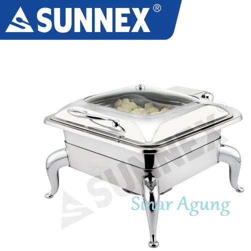 Jual SUNNEX CHAFING DISH GENOA KOTAK 5.5 LITER | Shopee Indonesia