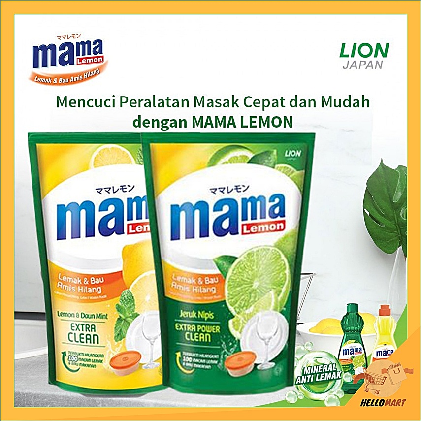 Jual ORIGINAL Mama Lemon Jeruk Nipis 680ml / Mama Lemon Sabun Cuci ...