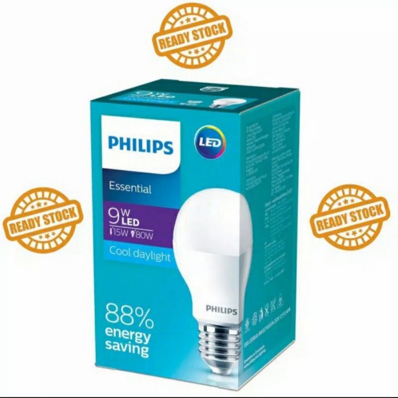 Jual Philips LED essential 9 watt | Shopee Indonesia