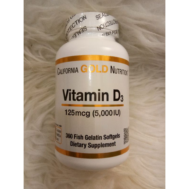 Jual Vitamin D3 5000 iu California Gold Nutrition | Shopee Indonesia