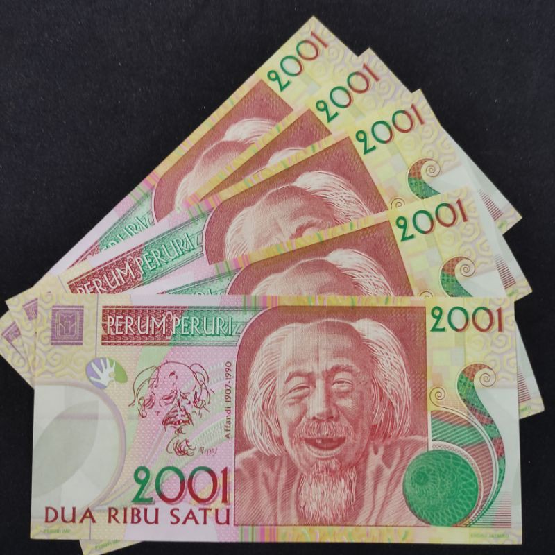 Jual Testnote Test Note Affandi Perum Peruri 2001 AUNC | Shopee Indonesia