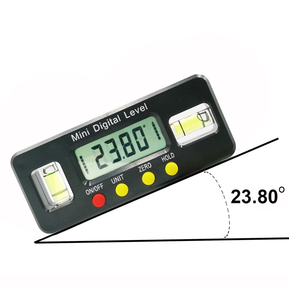 Jual Alat Ukur Mini Digital Busur Derajat Sudut Inclinometer Level ...