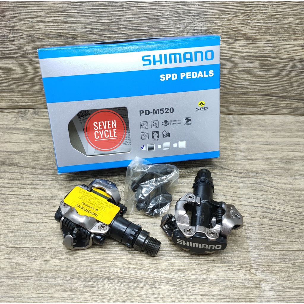Jual Pedal Cleat Shimano PD M520 | Shopee Indonesia