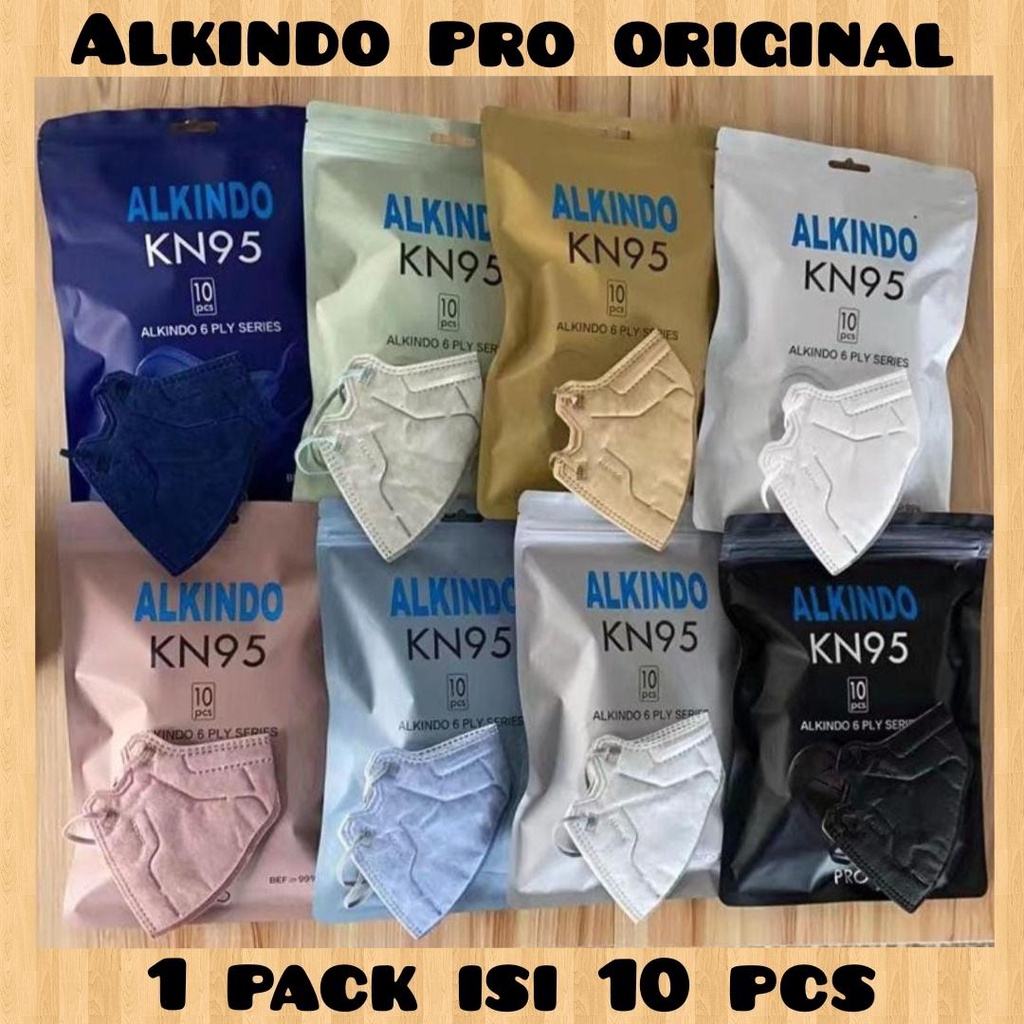Jual masker alkindo pro kn95 isi 10 pcs original / alkindo kn95 pro | Shopee Indonesia