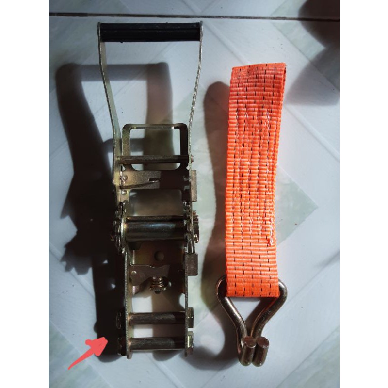 Jual Kepala besi penarik tali krek rachet tie down buckle trekbelt 5 ...