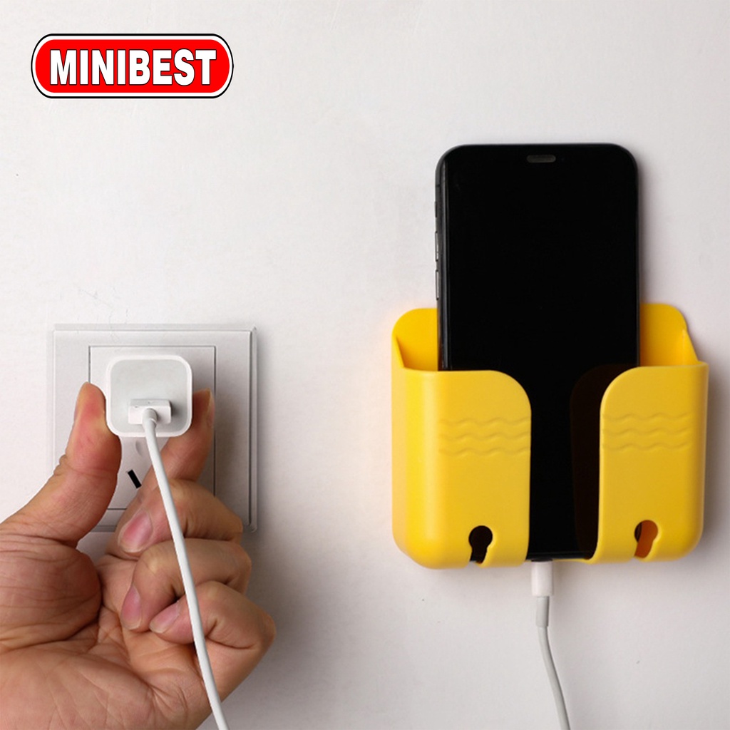 Jual [MB] Holder Tempel Dinding Tempat Charger Hp, Remote / Rak Gantung ...