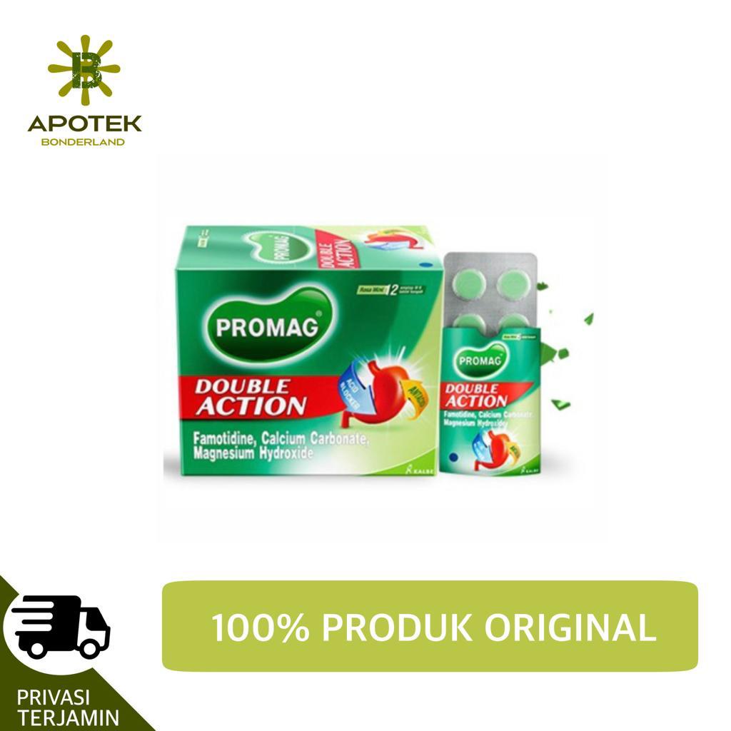 Jual PROMAG DOUBLE ACTION 1 STRIP @6 TABLET | Shopee Indonesia