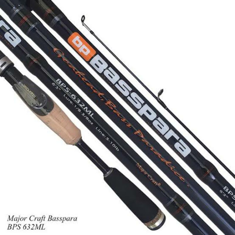 Jual Joran Majorcraft Basspara Spinning | BPS 632ML | BPS 662ML | Shopee Indonesia