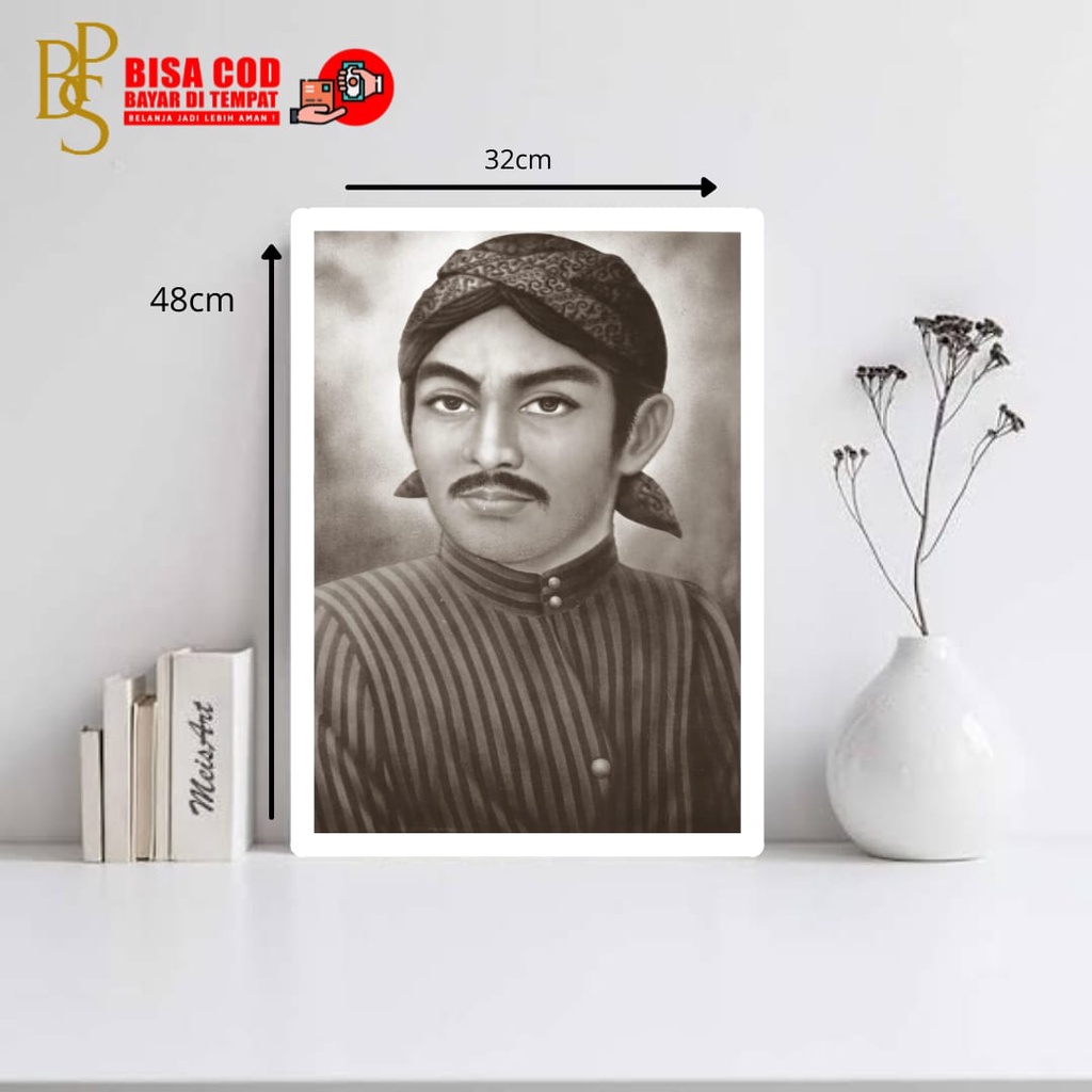Jual POSTER SUNAN KALIJAGA - POSTER WALI SONGO - WALLDECOOR - HIASAN ...