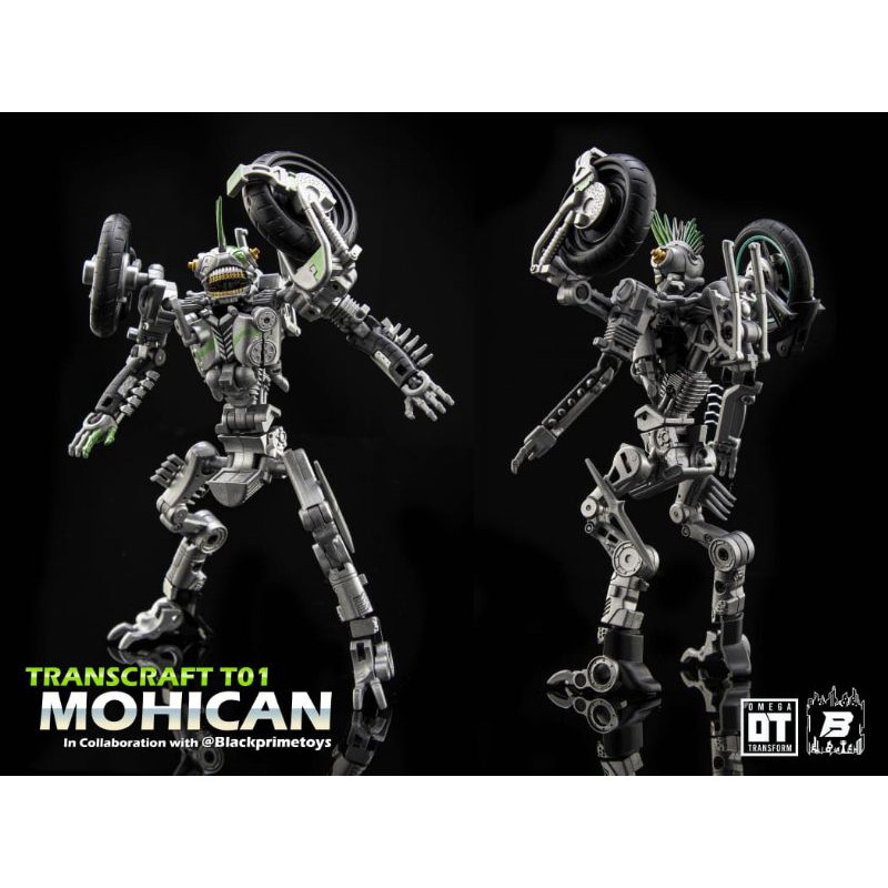 Jual Transcraft toys Mainan figure Transformers Robot Mohican | Shopee ...
