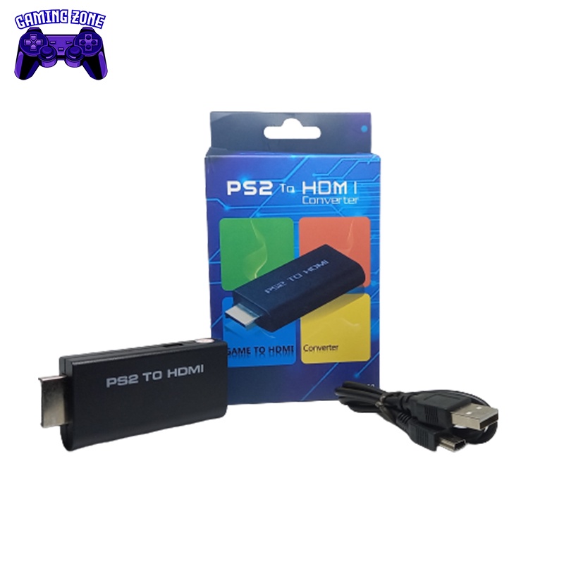 Jual Converter Konverter PS2 PS 2 PS3 PS 3 To Hdmi 3.5mm Port | Shopee ...