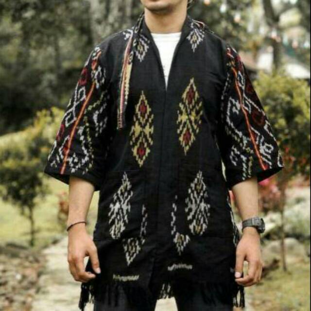 Jual Outer tenun pria OUT8W6W | Shopee Indonesia