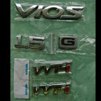 Jual Emblem Vios 1.5 VVTi G Lengkap | Shopee Indonesia