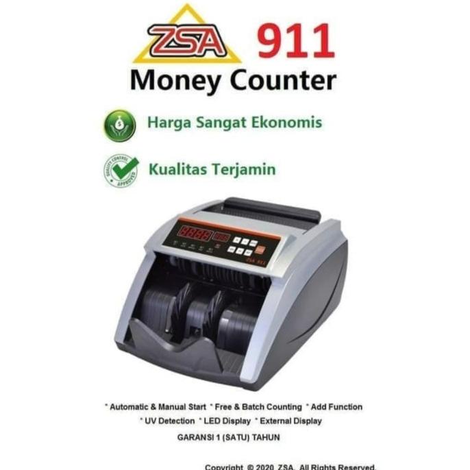 Jual Mesin Penghitung Uang Zsa911 Original -Alat Hitung Uang Kertas Zsa ...