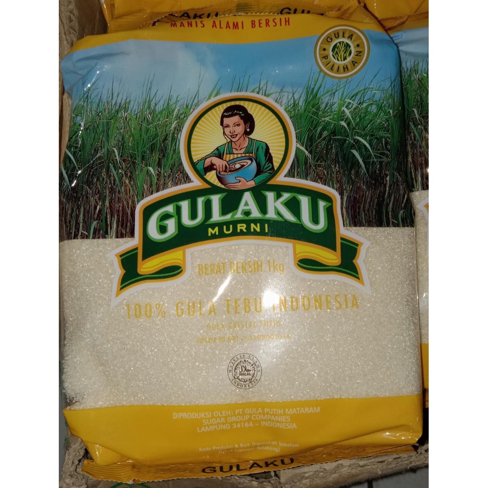 Jual GULAKU GULA KUNING 1KG | Shopee Indonesia