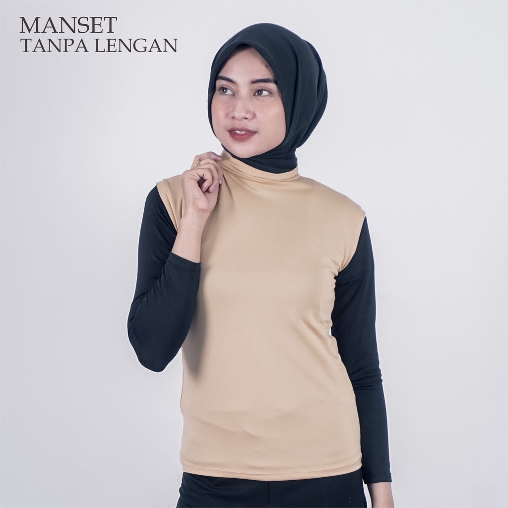 Jual TERMURAH Manset Polos Tanpa Lengan | Manset Singlet OBLONG Spandex ...