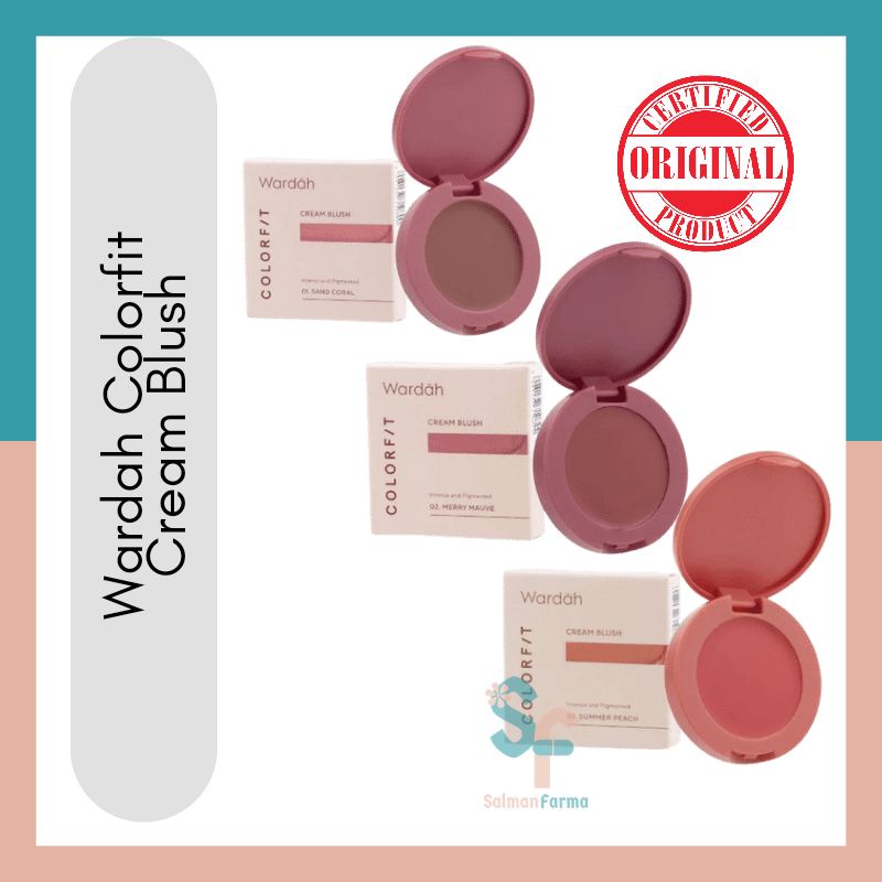 Jual WARDAH Colorfit Cream Blush | Shopee Indonesia