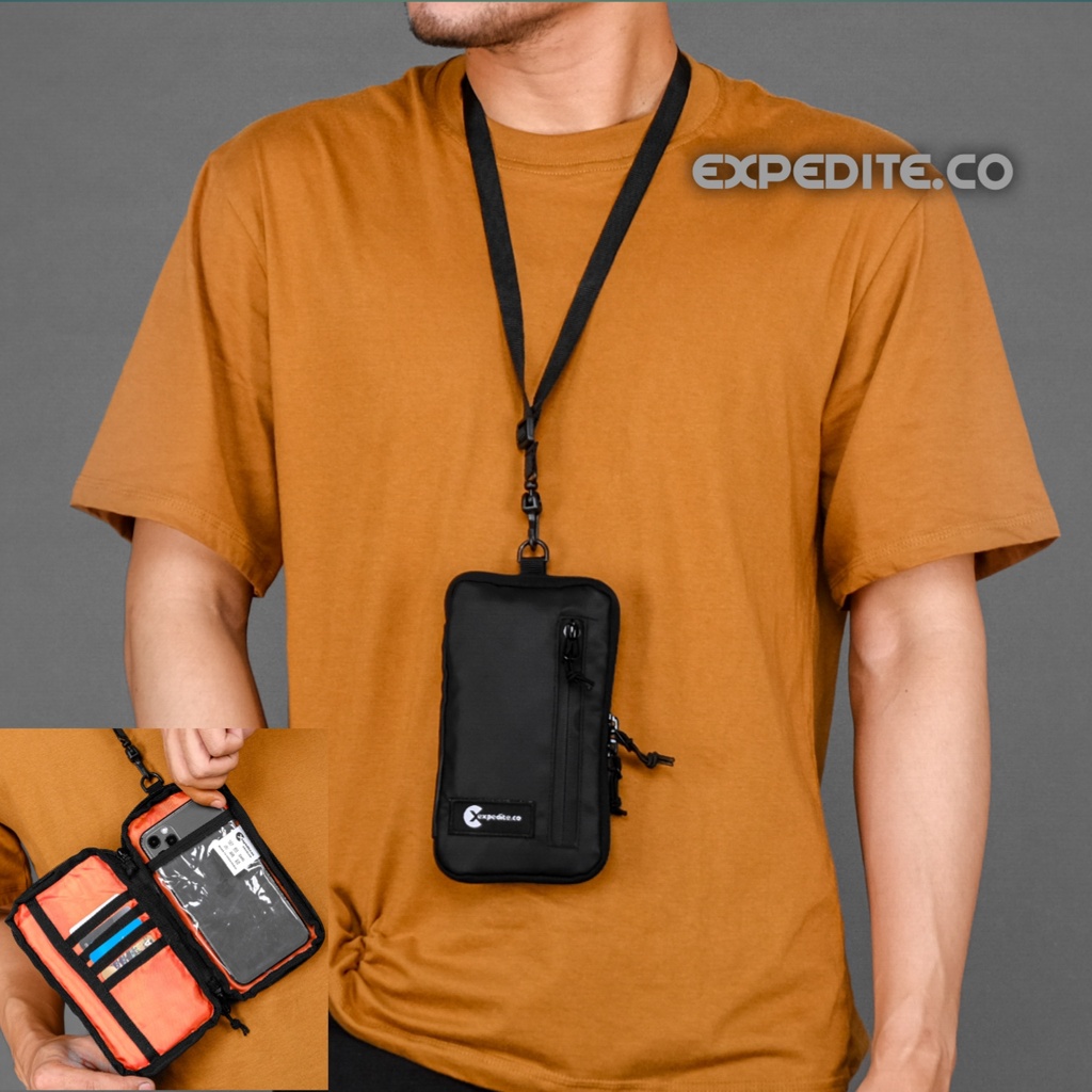 Jual EXPEDITE.CO Tas HP Gantung Leher Hanging Wallet Tas Selempang ...