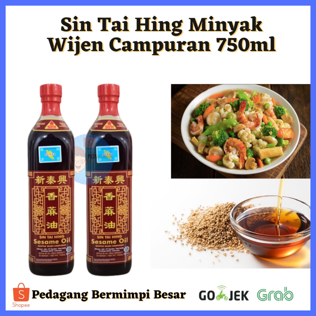 Jual Sin Tai Hing Minyak Wijen Campuran 750ml/ Minyak Wijen/ Sesame Oil ...