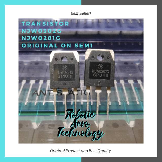 Jual TRANSISTOR NJW0302G NJW0281G NJW 0281G NJW 0302G ON SEMI ORIGINAL | Shopee Indonesia